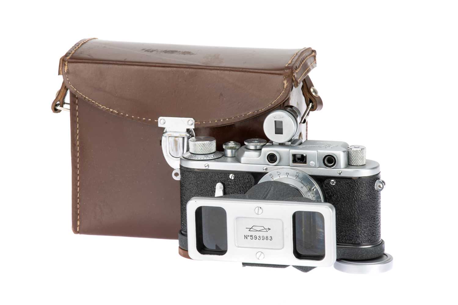 Lot 93 - A Zorki 2 Stereo Rangefinder Camera,